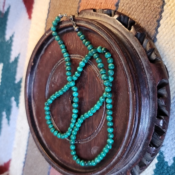 Native American | Jewelry | Native American Made Malachite Bead ...